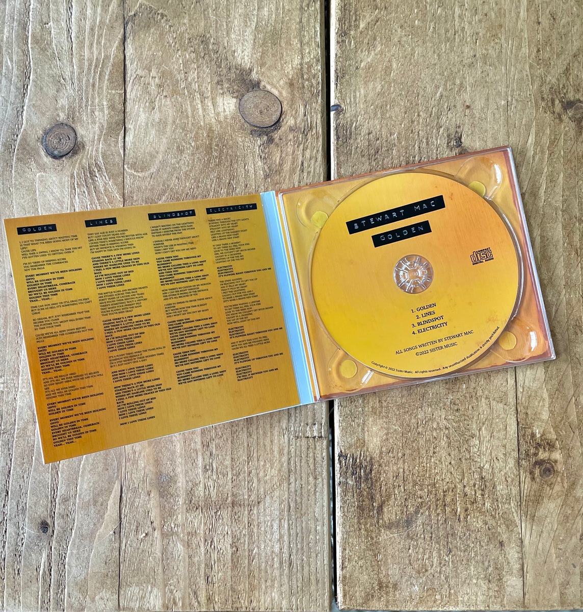 ‘Golden’ EP – Stewart Mac